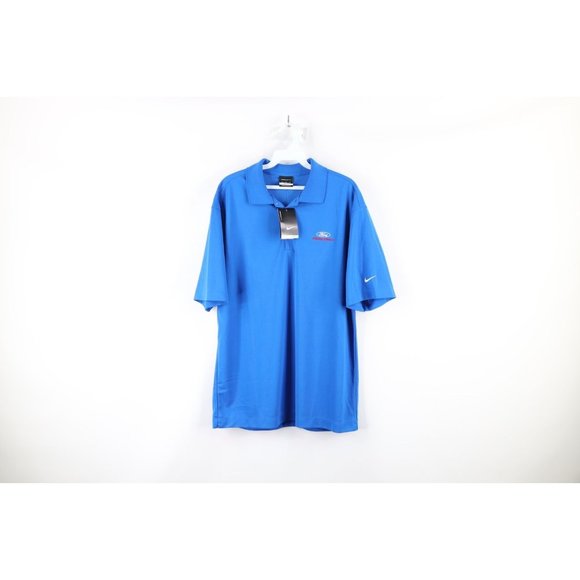 Nike | Shirts | New Nike Golf Mens Medium Ford Racing Spell Out Short ...